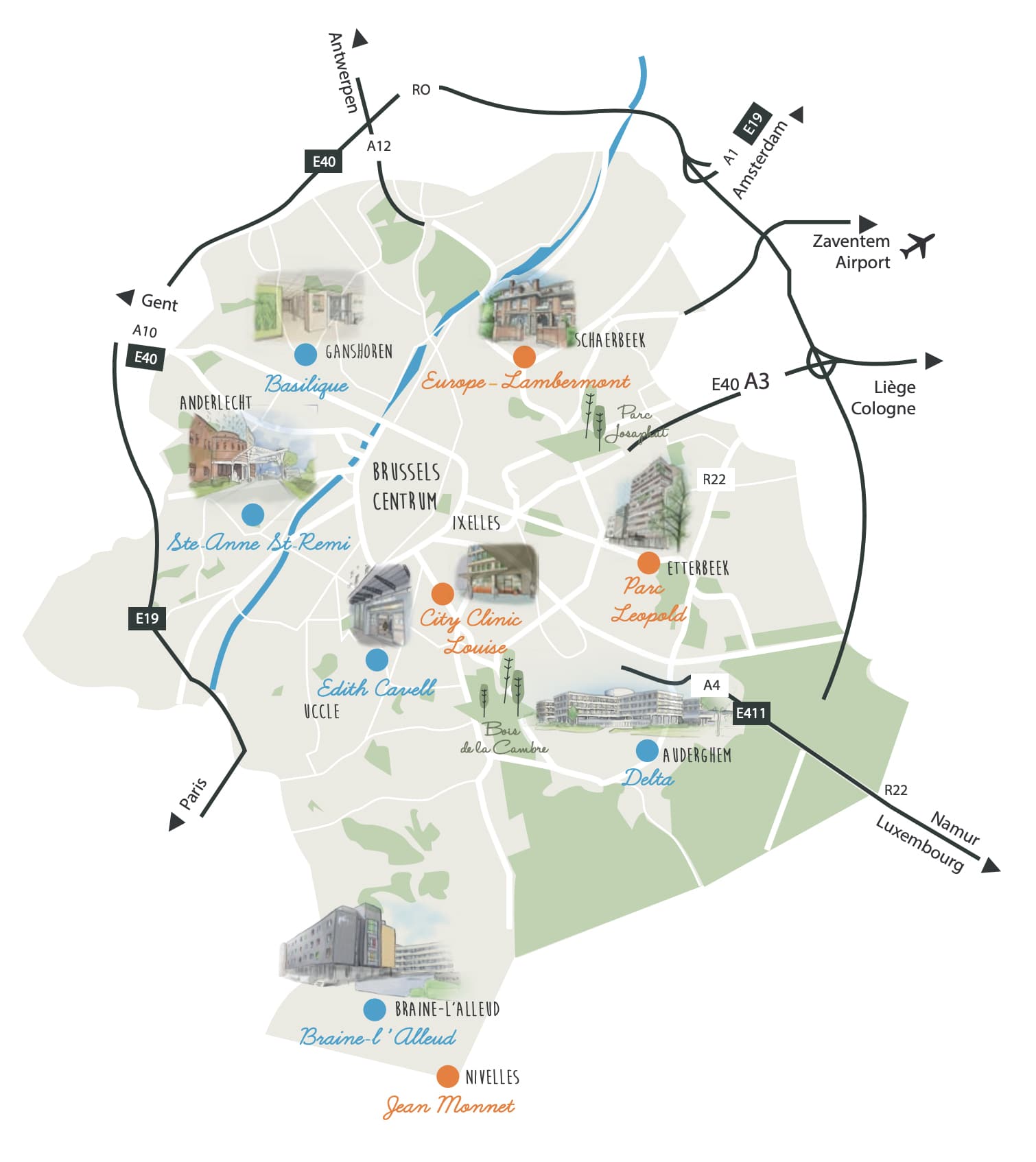 Perrine Mathonet | L'hôpital DELTA